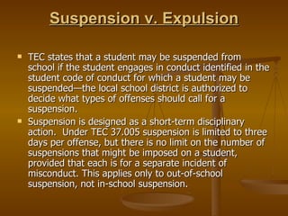 Student Discipline - Dr. William Allan Kritsonis | PPT