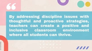 STUDENT DISCIPLINE in an Educational Setting.pptx