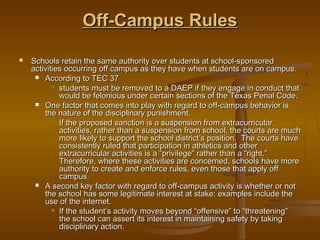 Dr. William Allan Kritsonis - Student Discipline PPT. | PPT