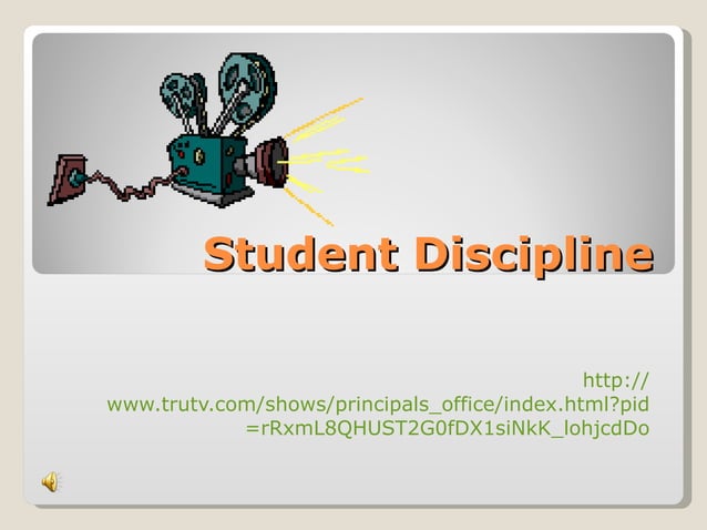 Student Discipline In Schools - School Law - Dr. William Allan ...