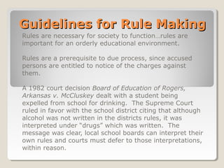 Dr. William Allan Kritsonis - Student Discipline in the Schools, PPT. | PPT