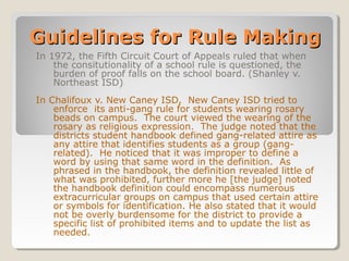 Dr. William Allan Kritsonis - Student Discipline in the Schools, PPT. | PPT