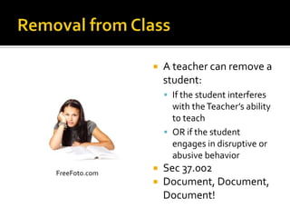 Student Discipline Rights And Responsibilities | PPT | Education