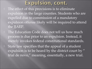 Dr. William Allan Kritsonis - Student Discipline, PPT. | PPT