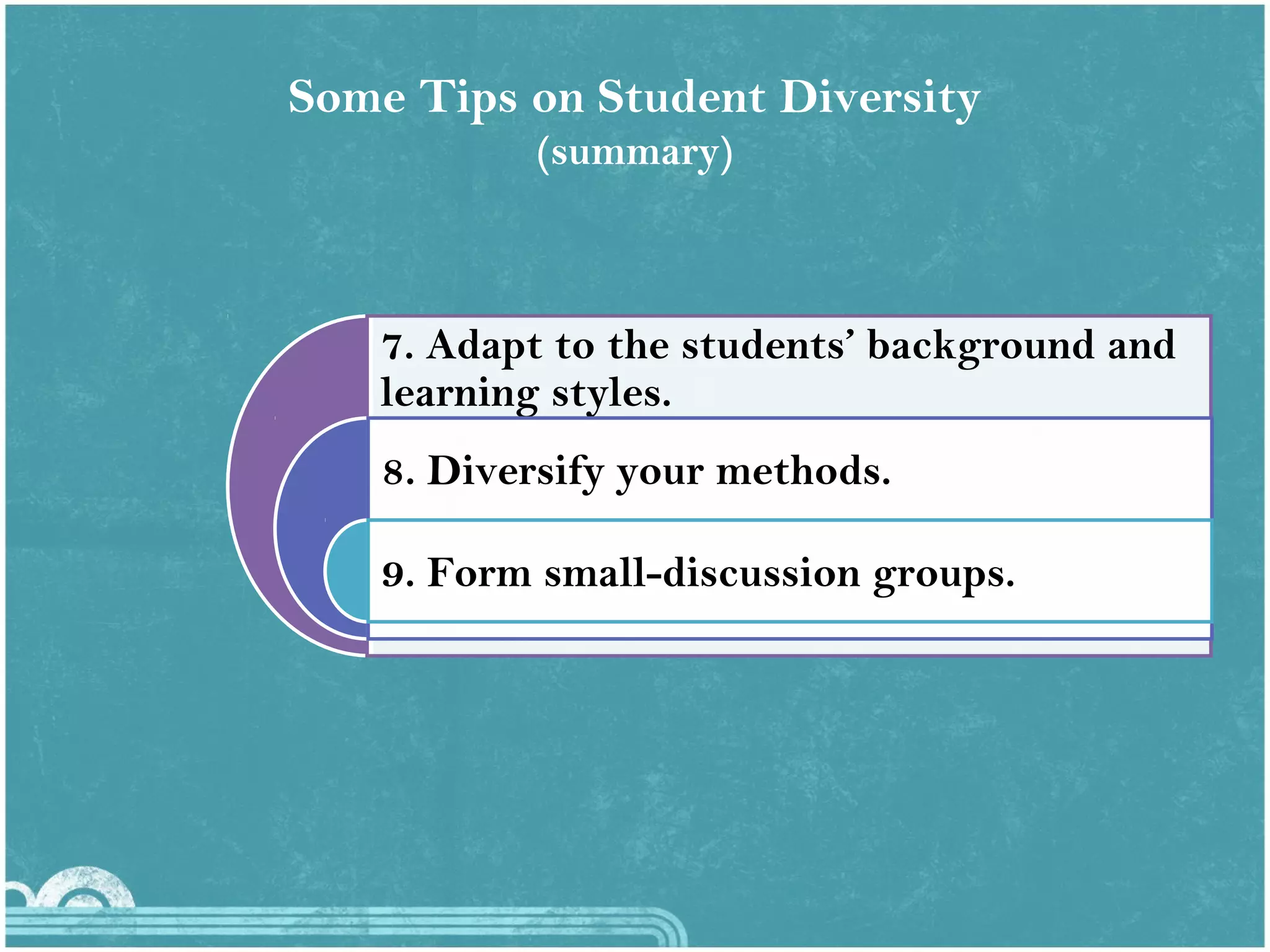 Student diversity | PPT