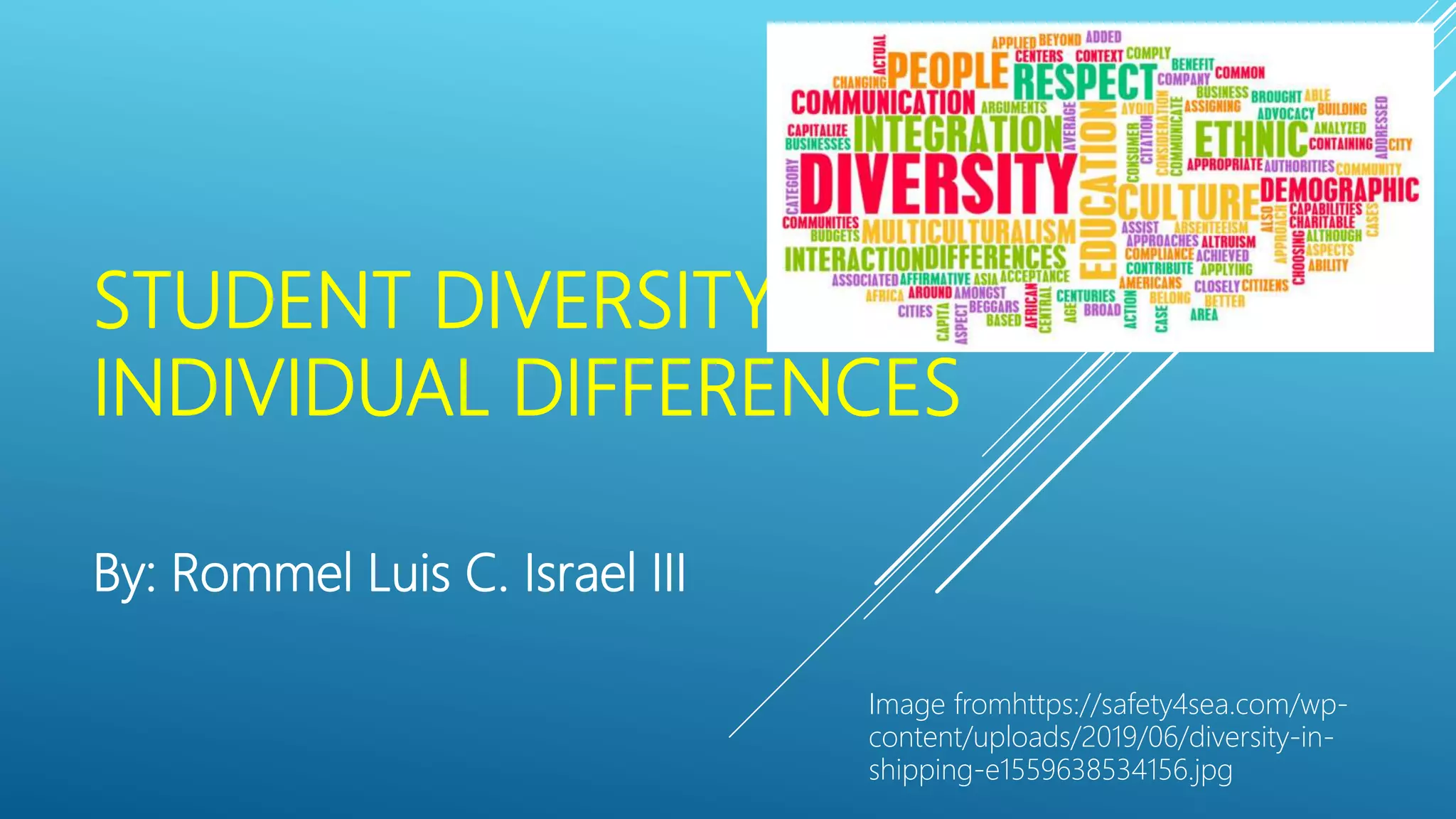 Student Diversity - Individual Differences | PPTX