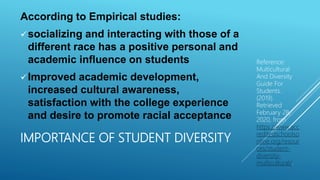 Student Diversity - Individual Differences | PPTX