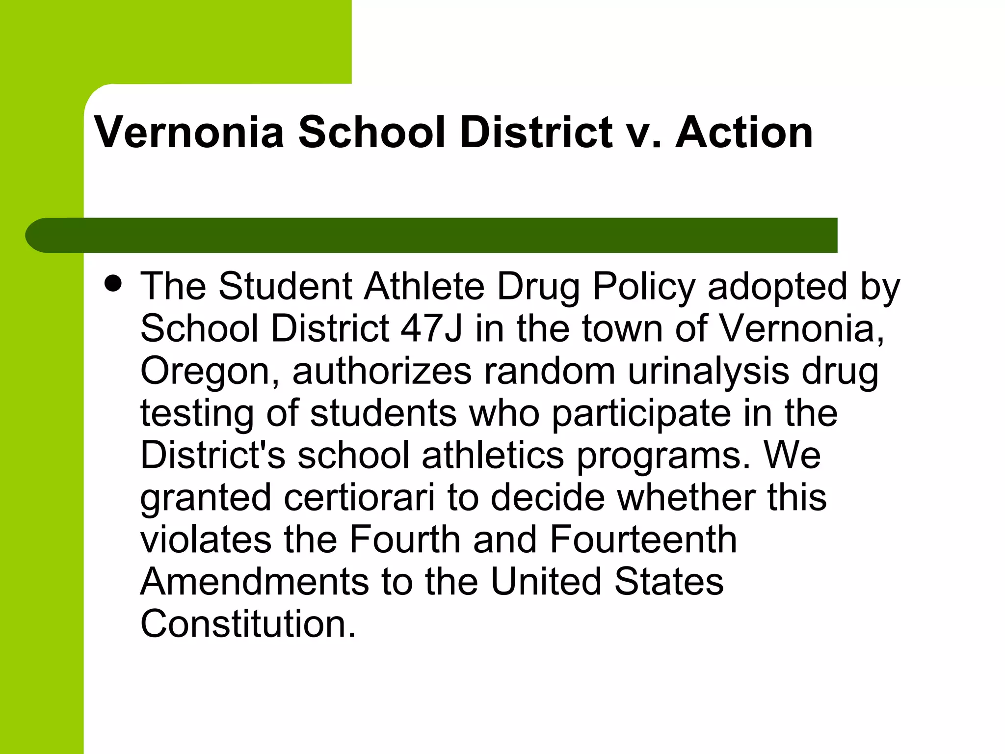 Student Drug Testing | PPT