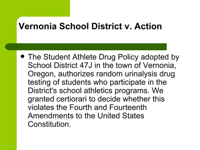 Student Drug Testing | PPT