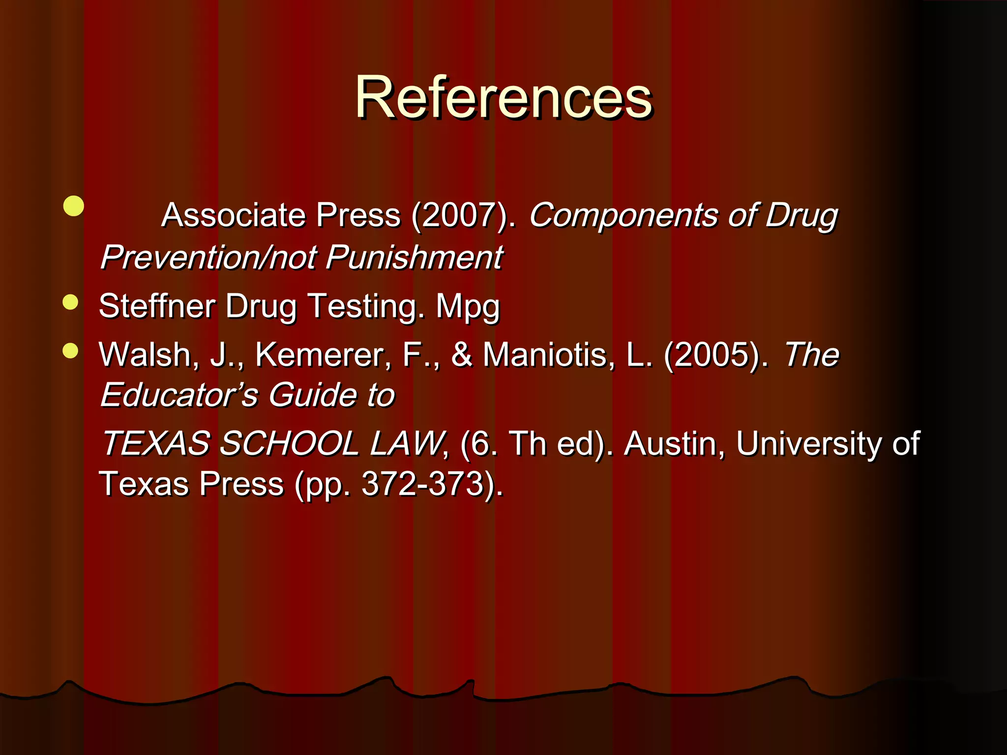 Student drug testing 1 | PPT