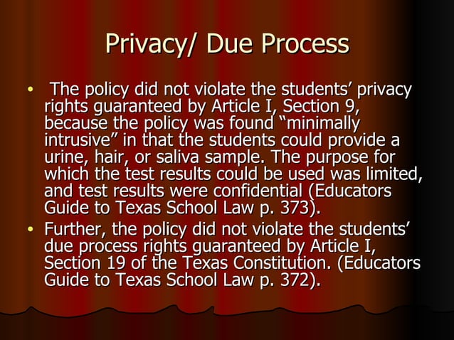 Student Drug Testing Ppt | PPT