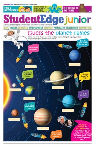 Make your Child Future Ready with Student Edge Newspaper | PDF