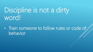 Student Employment Essentials - Discipline | PPT