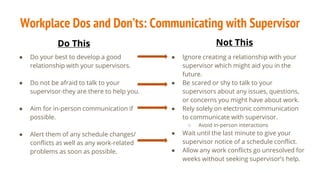 Student employment etiquette presentation | PPT