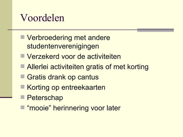 Studentendoop + vereniging | PPT | Alcoholic Beverages | Food & Drink