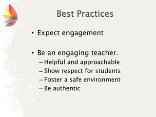 Student engagement | PPT
