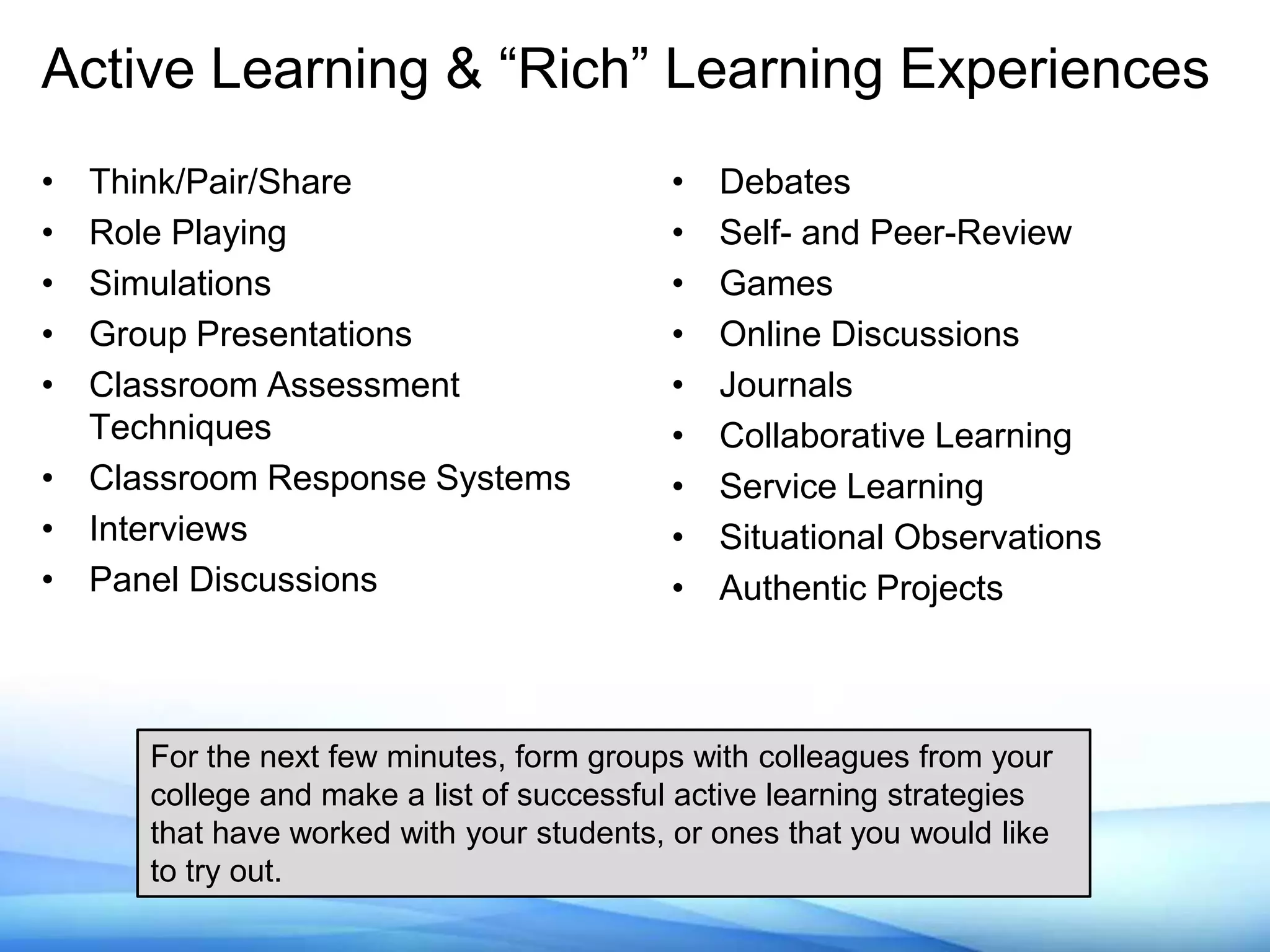 Engaged Learning | PPTX