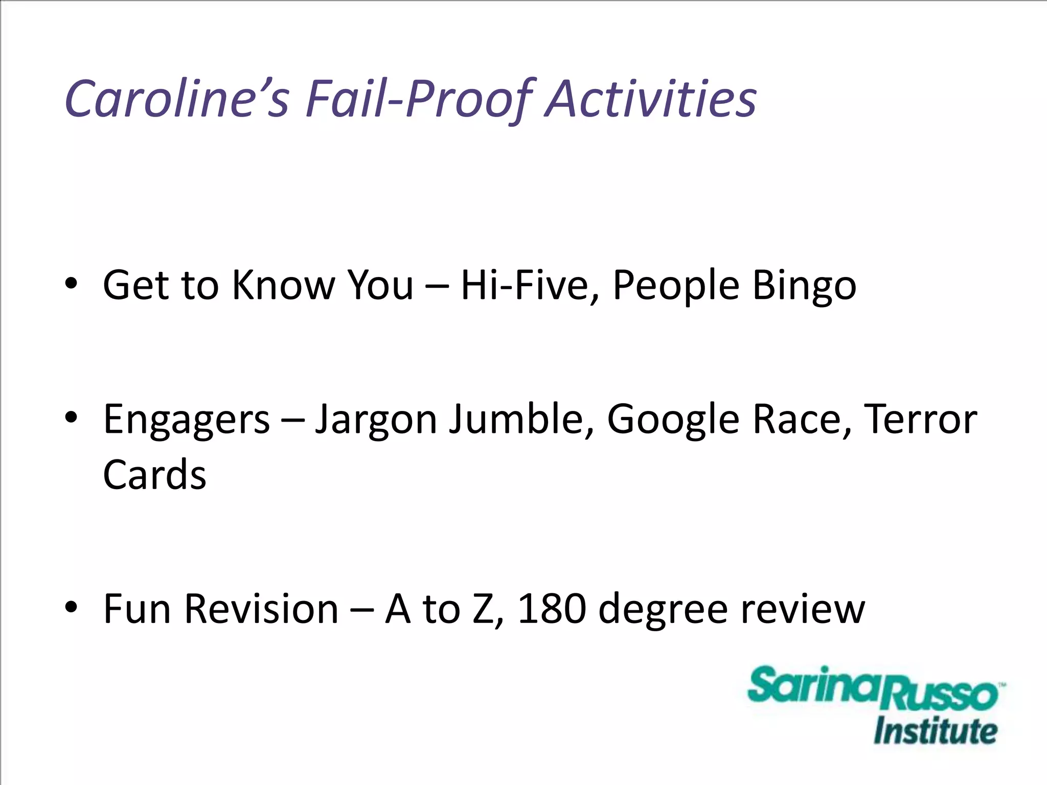 Student engagement presentation cj | PPTX