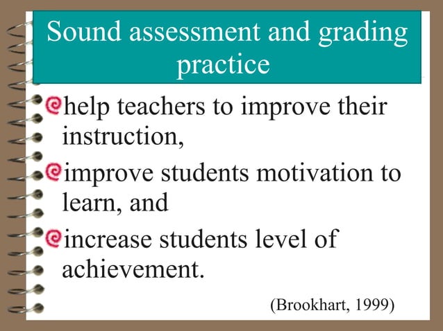 Assessment: Grading & Student Evaluation | PPT | Educational Assessment ...