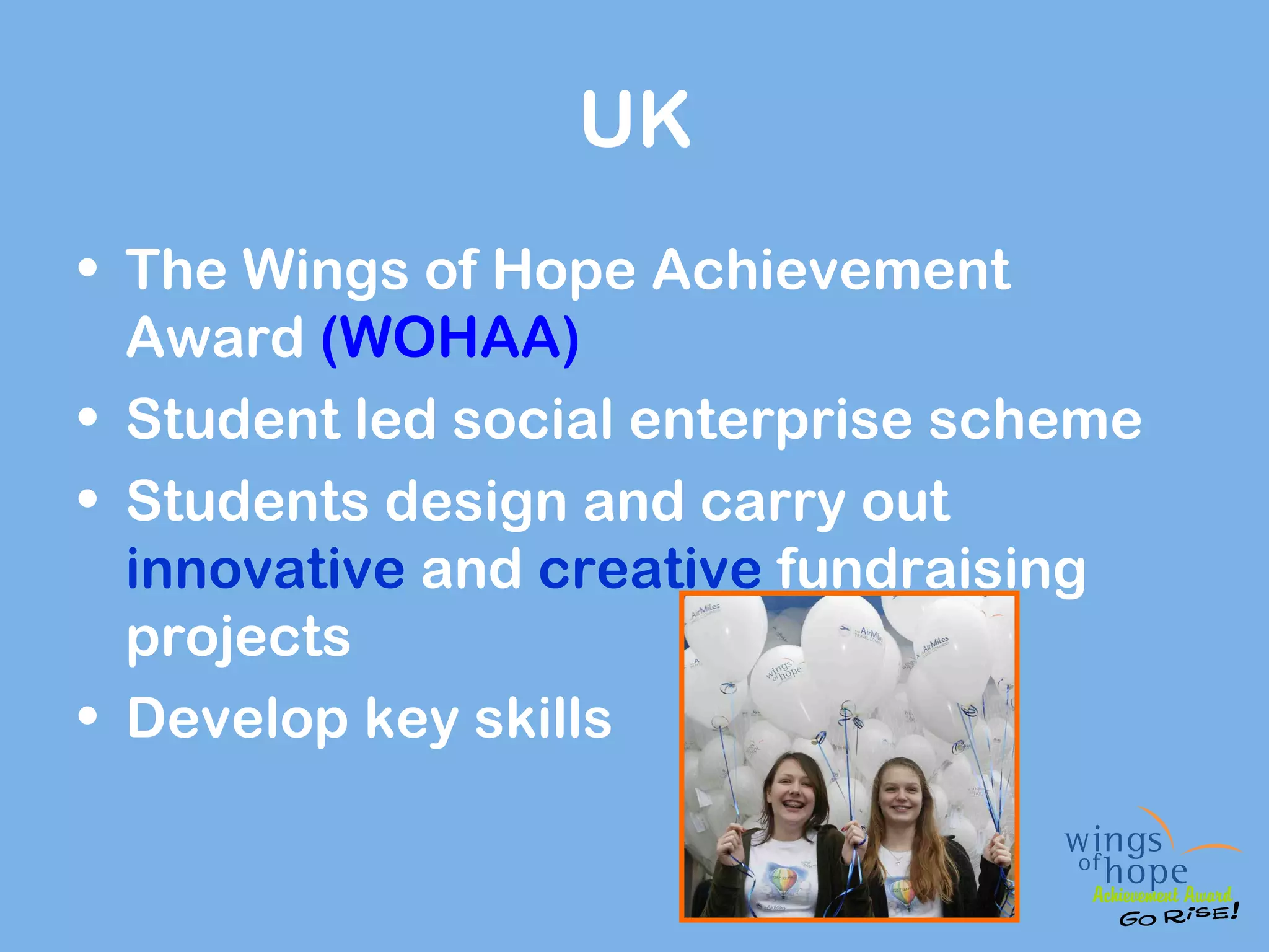 Student event presentation (WOHAA) | PPT