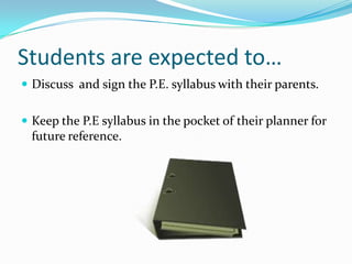 Student Expectations - Physical Education | PPTX