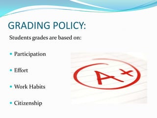 Student Expectations - Physical Education | PPTX