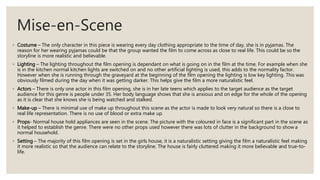 Student film opening analysis | PPTX