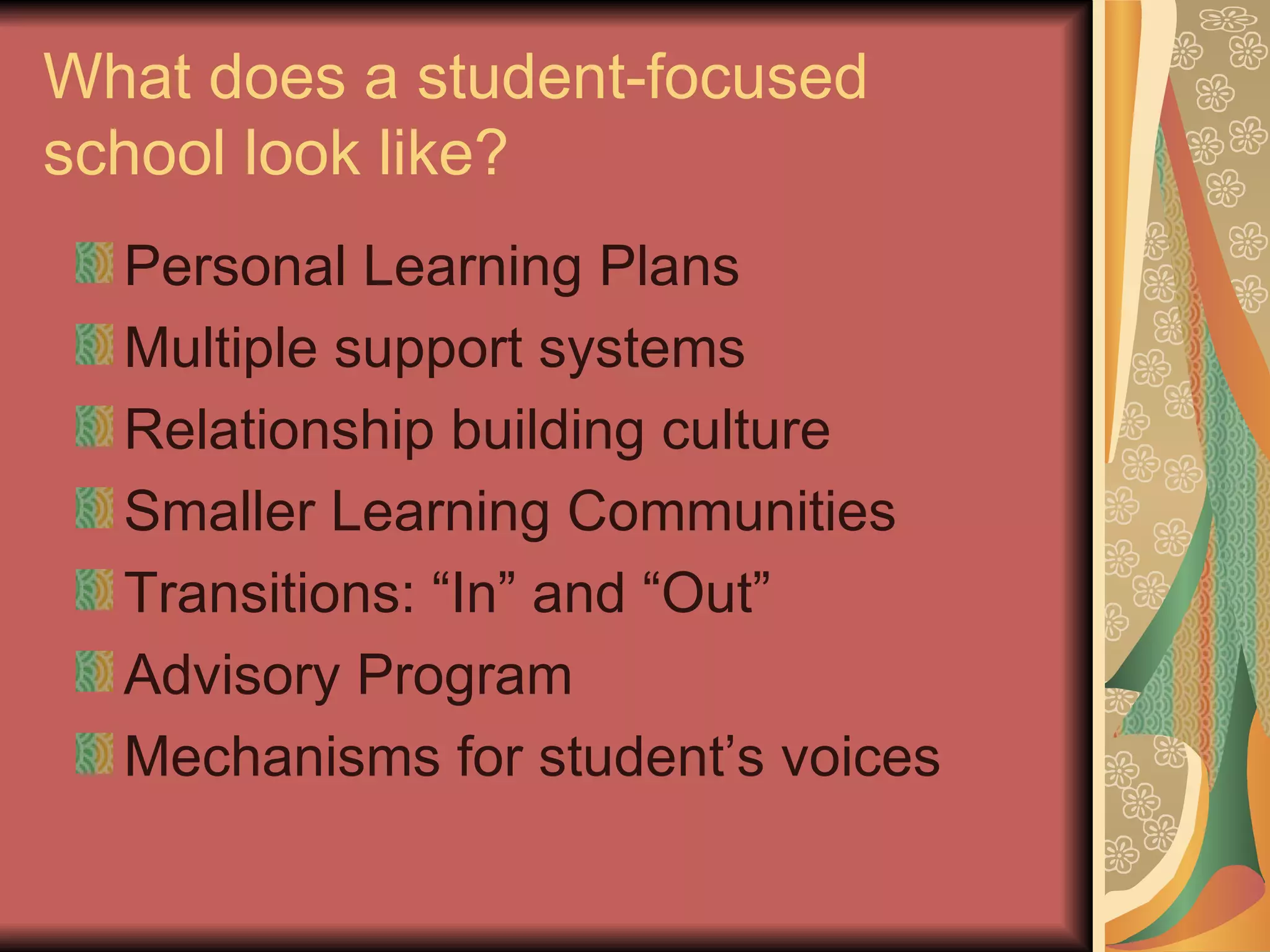 Student focused learning | PPT