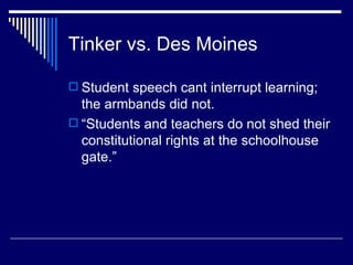 Student Freedom Of Speech | PPT