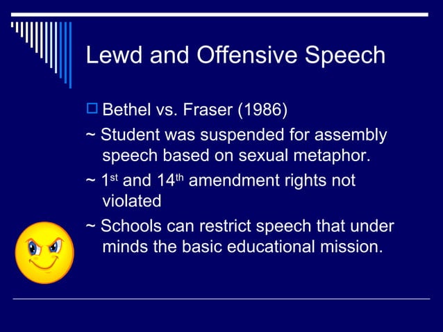 Student Freedom Of Speech | PPT