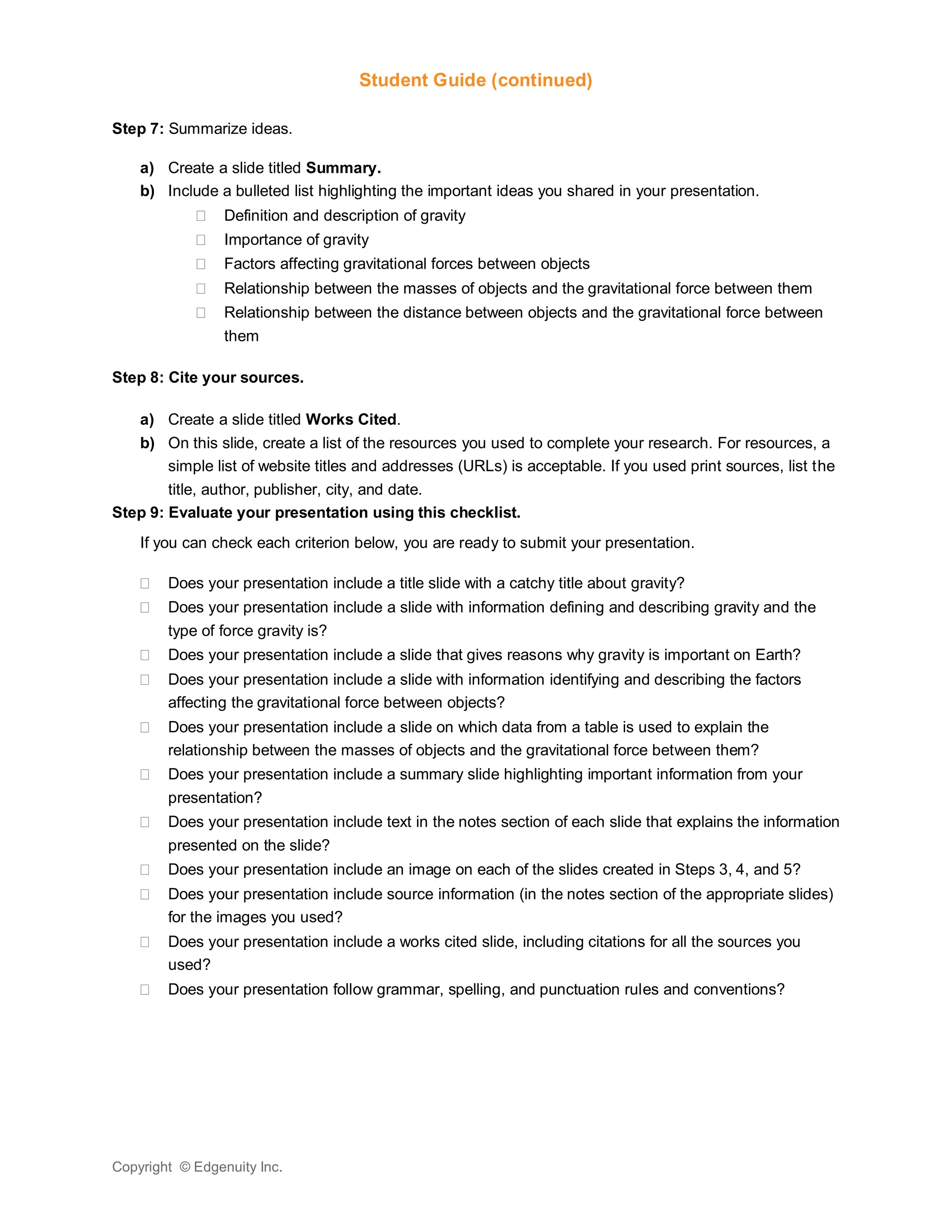Student Guide - Gravity Presentation.pdf