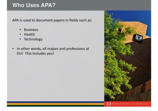 Student Guide To APA 6 Th Edition | PDF
