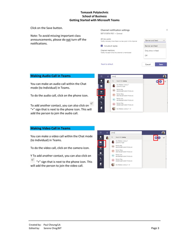Student guide to Microsoft Teams | PDF