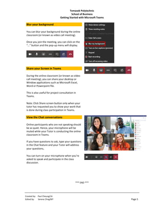 Student guide to Microsoft Teams | PDF | Web Conferencing | Computer ...