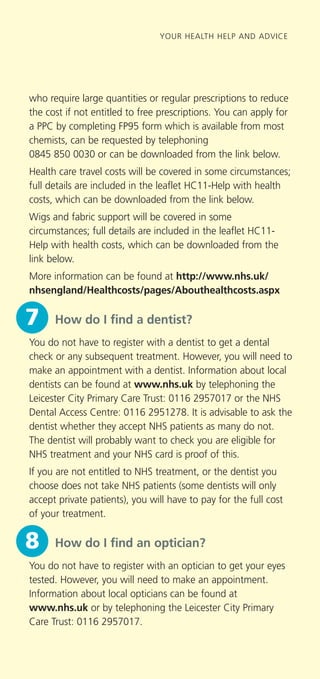 Your Health - How to get help and advice | PDF | Health Insurance ...