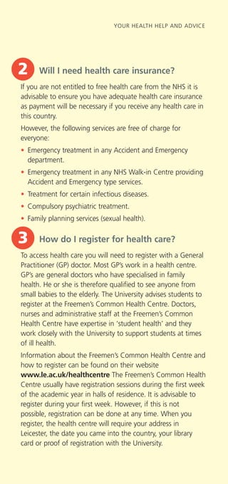 Your Health - How to get help and advice | PDF | Health Insurance ...