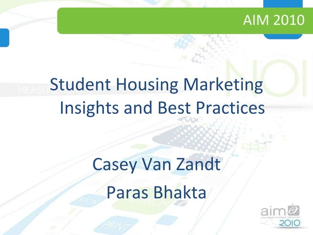 Student Housing Marketing | PPT