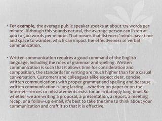 Type of Communication | PPTX