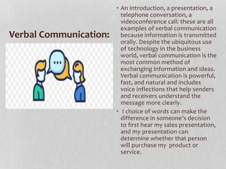 Type of Communication | PPTX