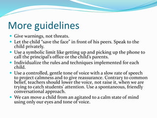 Guidelines for Handling a Student in Crisis | PPTX