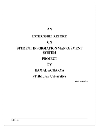 Student information management system project report ii.pdf