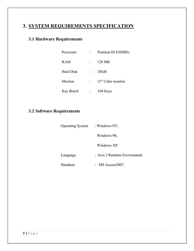 Student information management system project report ii.pdf | Databases | Computer Software and ...