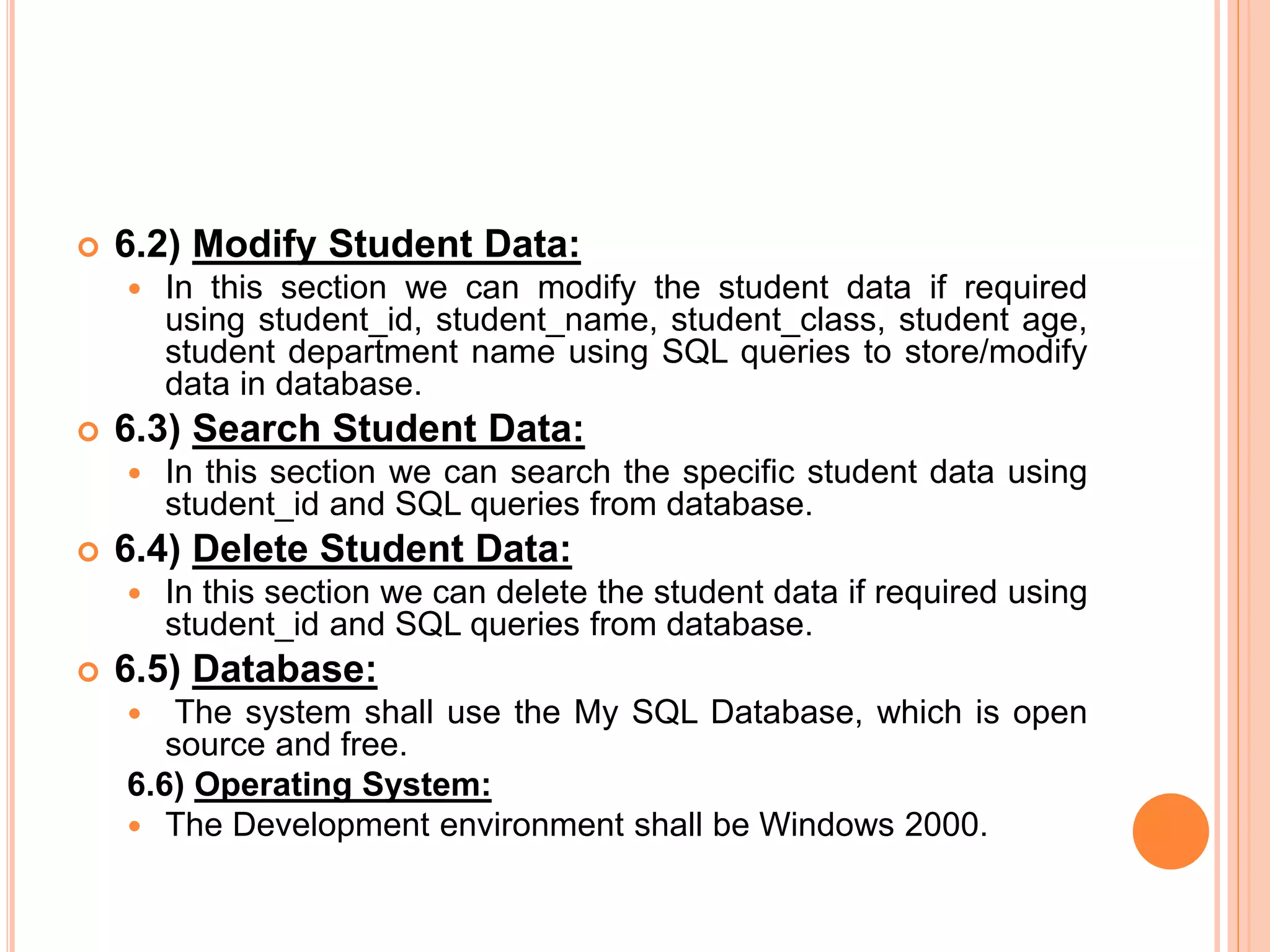 Student information system | PPTX