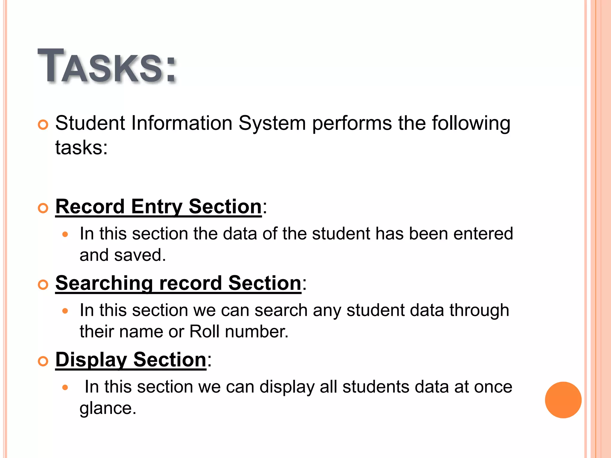 Student information system | PPTX