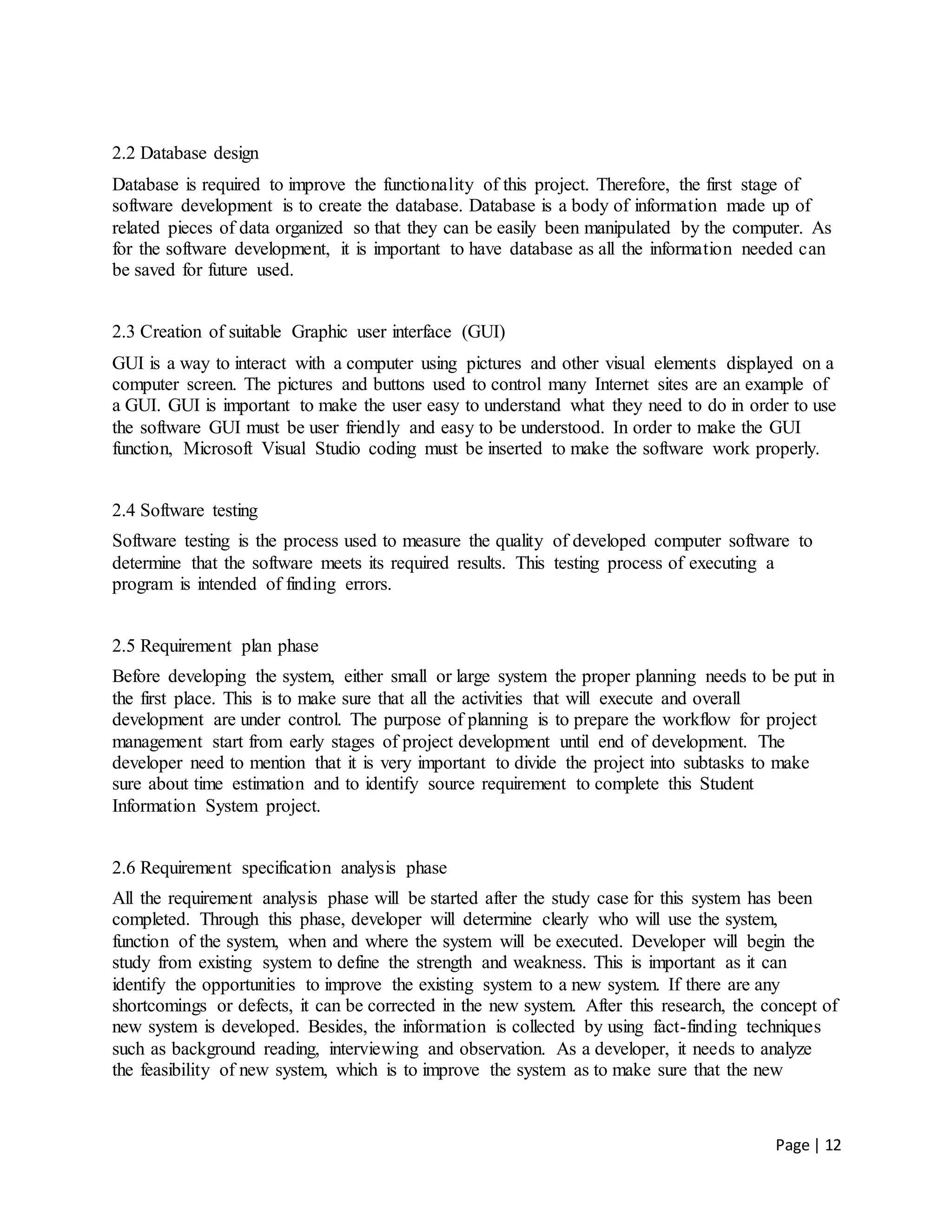 Student information system | DOCX