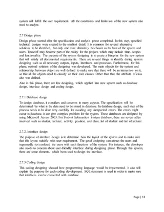 Student information system | DOCX