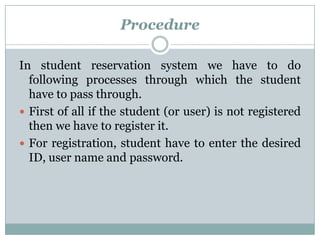 Student information system project | PPTX