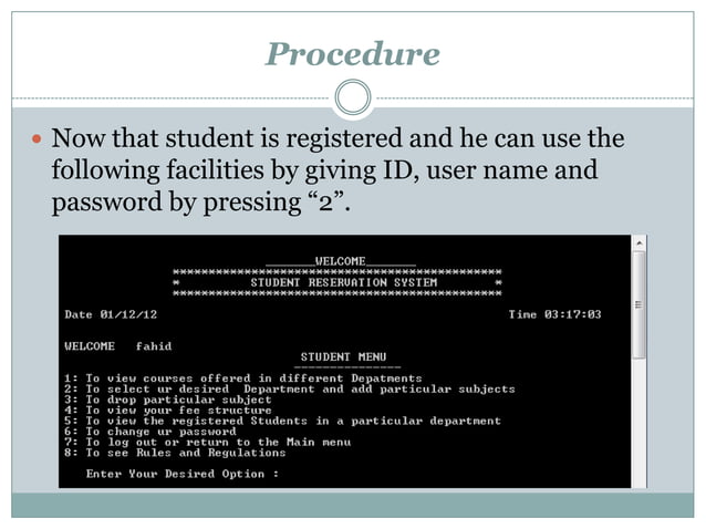 Student information system project | PPTX