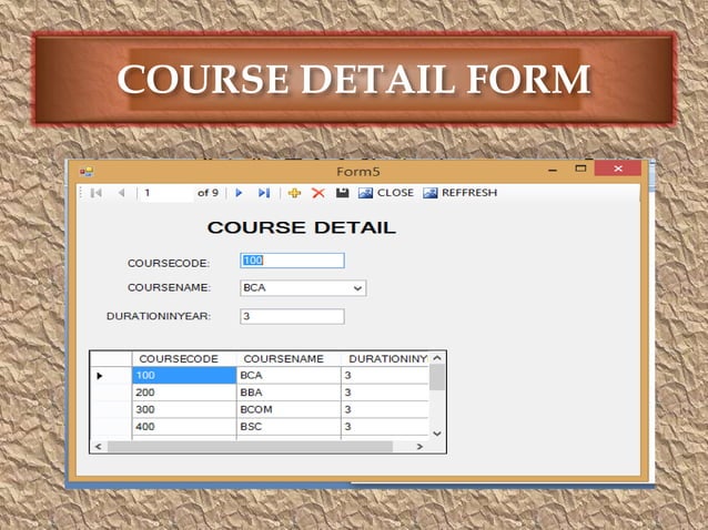 Student information system project report | PPTX | Computing | Technology & Computing