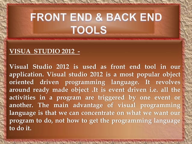 Student information system project report | PPTX | Computing | Technology & Computing